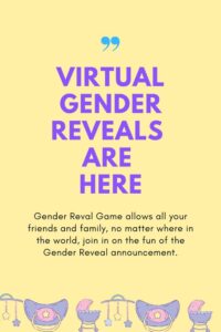 How to host the perfect DIY Virtual Gender Reveal - Gender Reveal Game Blog